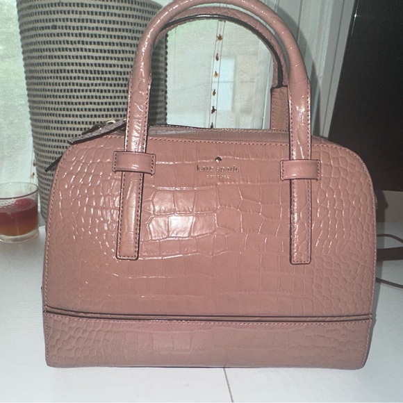 kate spade | Bags | Nwt Kate Spade Dusty Peony Small Felix Riverside ...